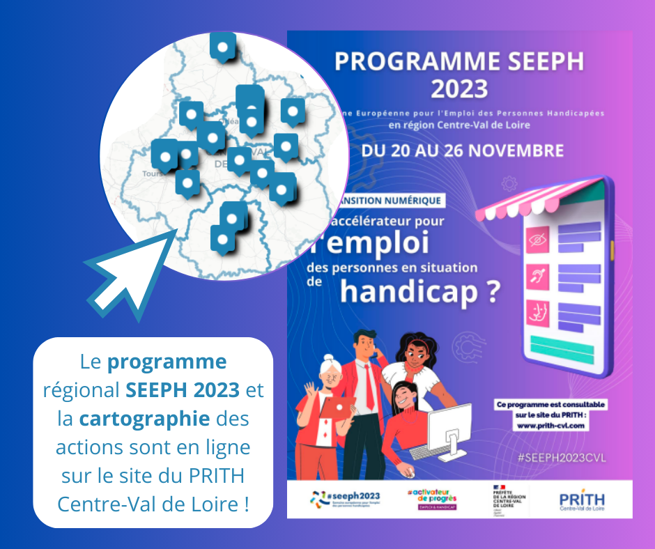 📍 La cartographie interactive des événements SEEPH Centre-Val de Loire 2023 est maintenant ...